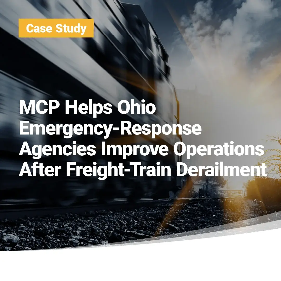 Case Study: MCP Helps Ohio Emergency-Response Agencies Improve ...